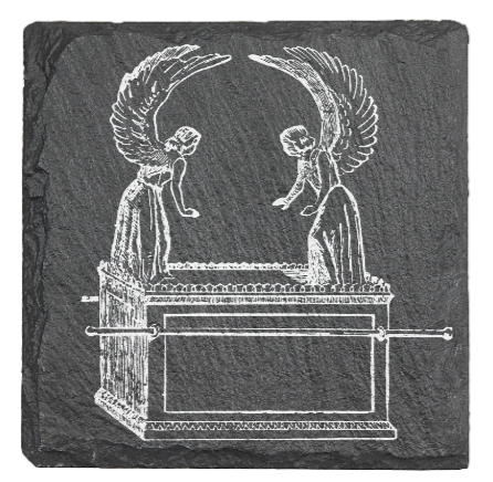 Ancient Ark of the Covenant sacred chest on fine Slate... – JTM VINTAGE