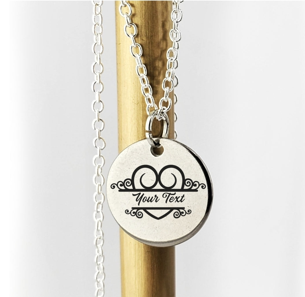 Design your own charm pendant Necklace online DESIGN. JTM VINTAGE